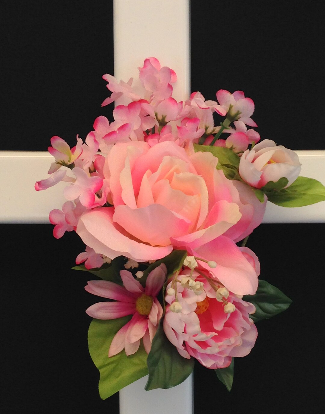 STEEL Memorial Cross// Roadside Cross// Grave Site Cross// - Etsy