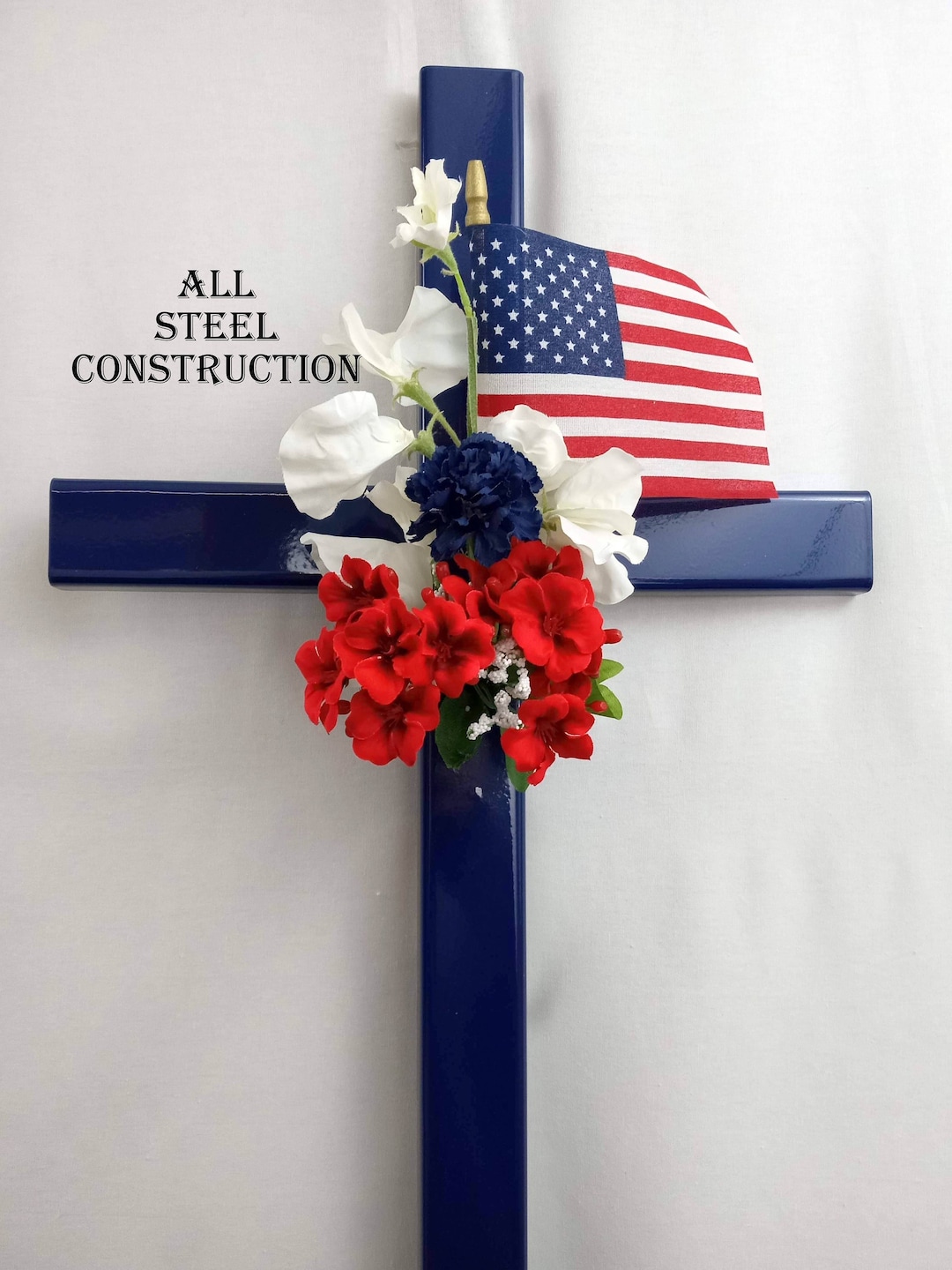 Memorial Cross// Funeral Cross// Cross// Grave Site Cross// Cemetery ...