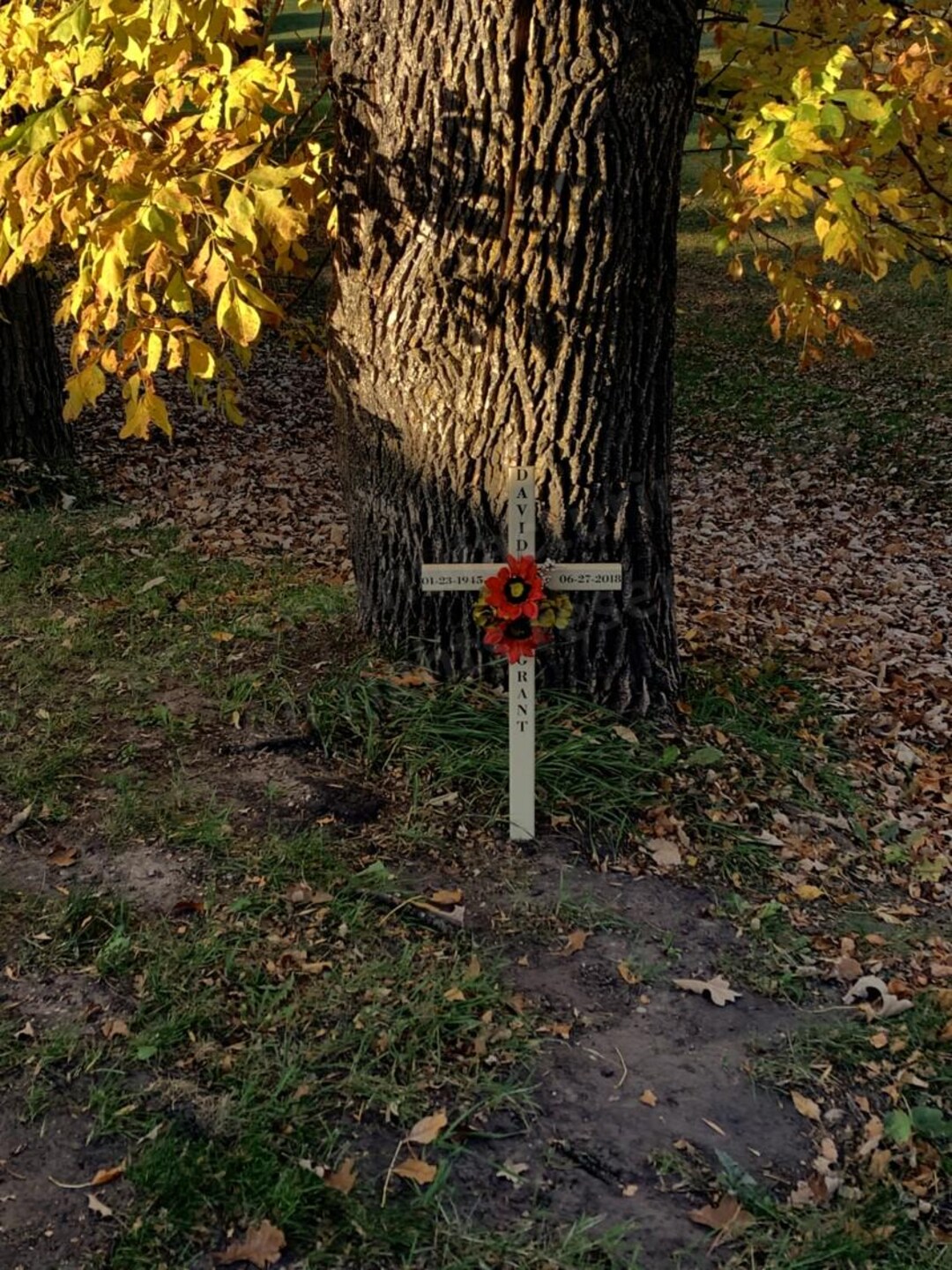 STEEL Cross Personalized Memorial Cross// Graveside Cross// Grave Site ...