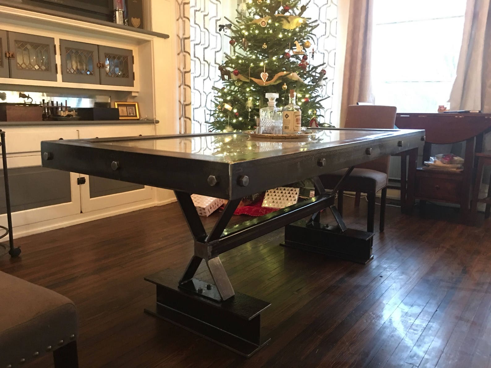 Industrial Farm Table - Etsy Ireland