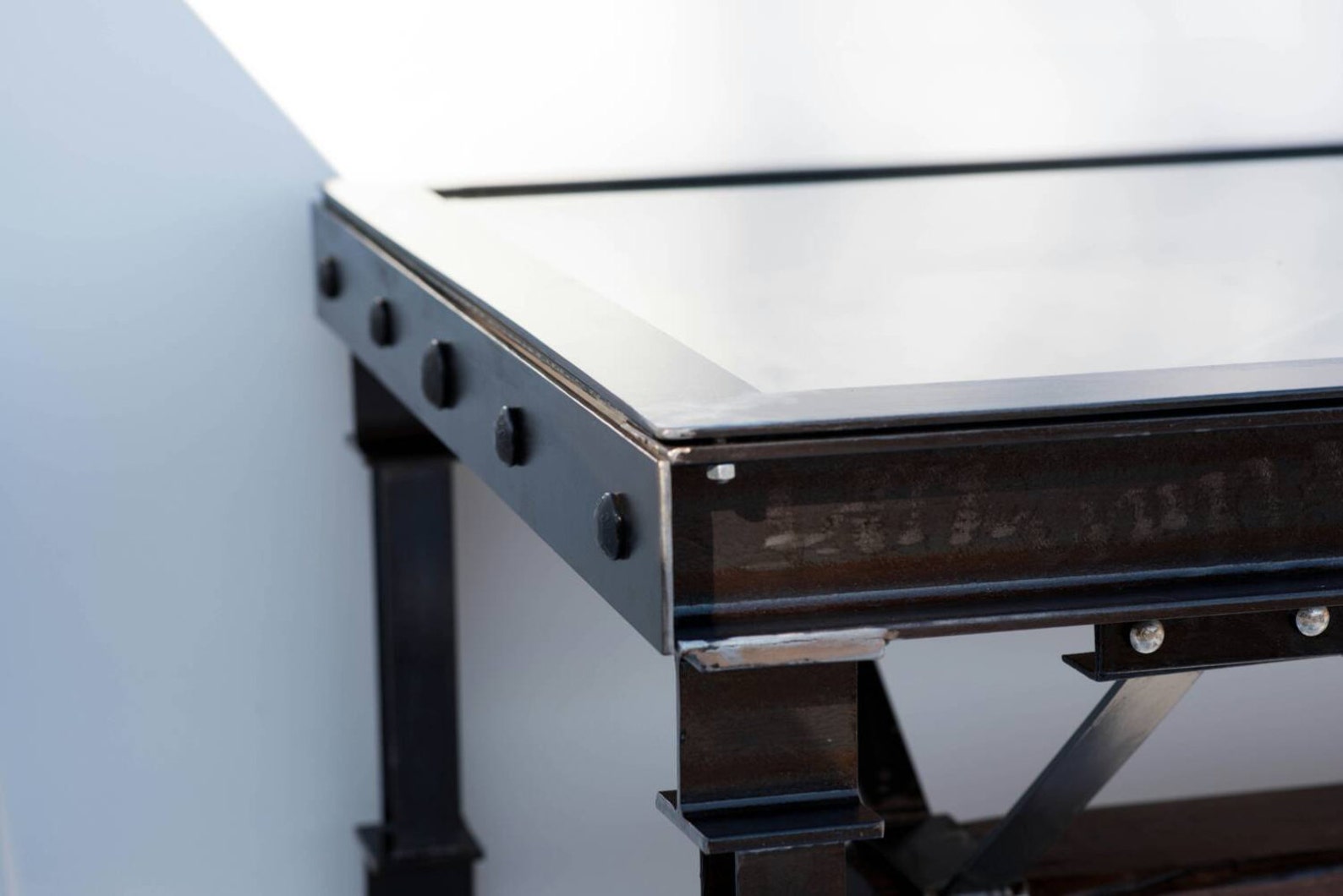 Industrial Conference Table Rustic Conference Table Office | Etsy