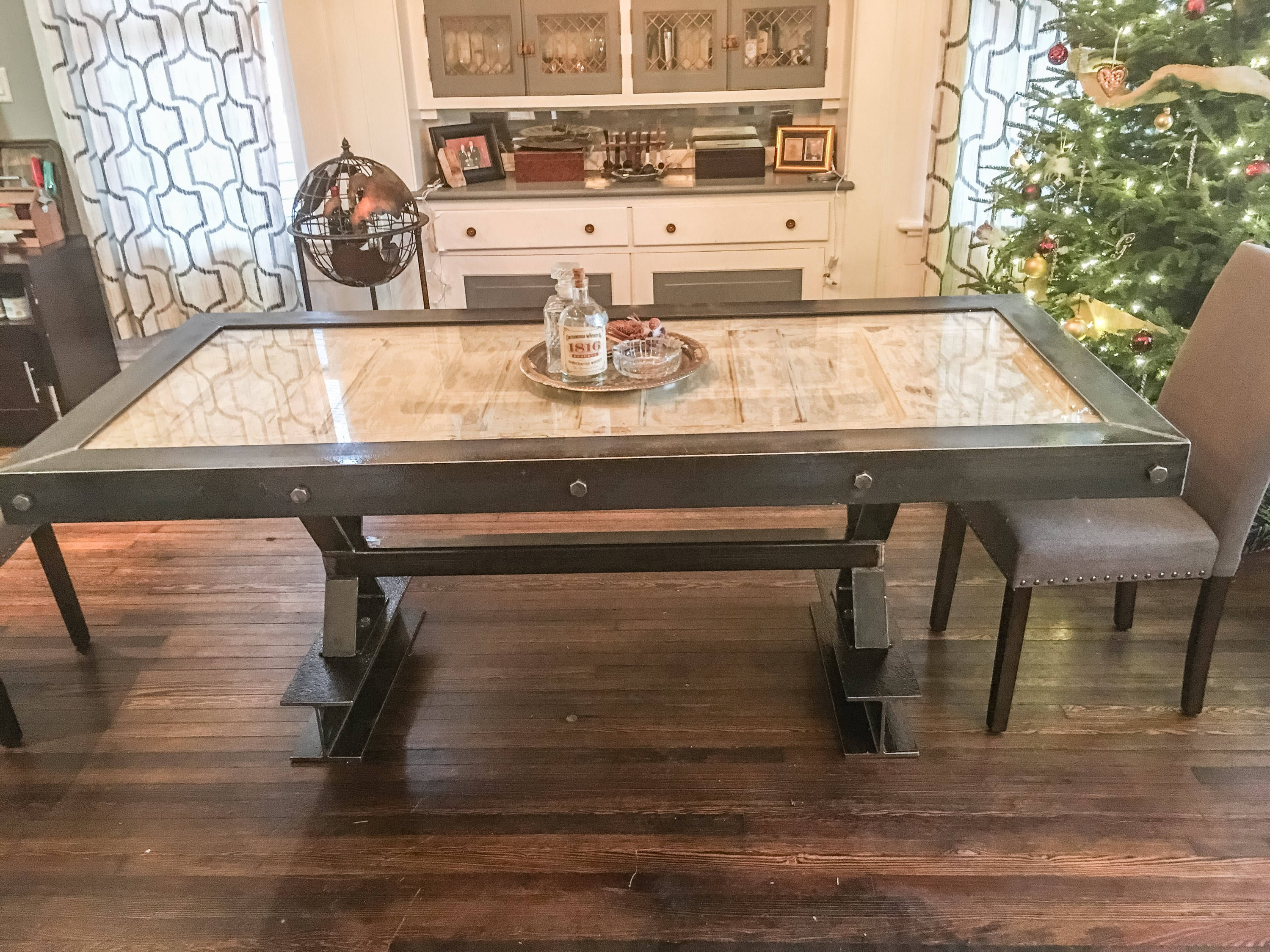 Industrial Farm Table - Etsy Ireland