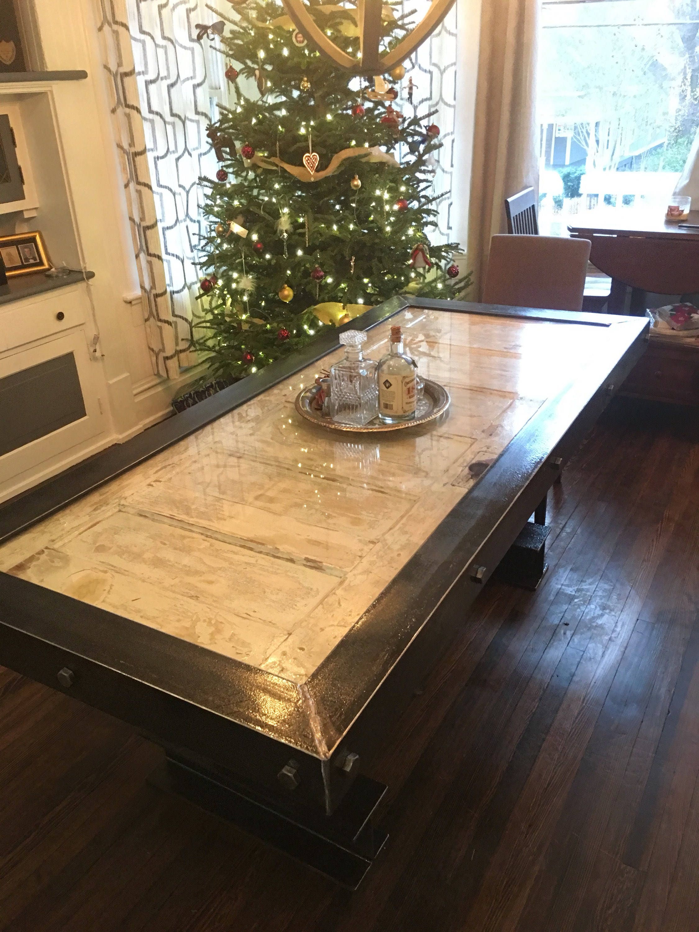 Industrial Farm Table - Etsy Ireland