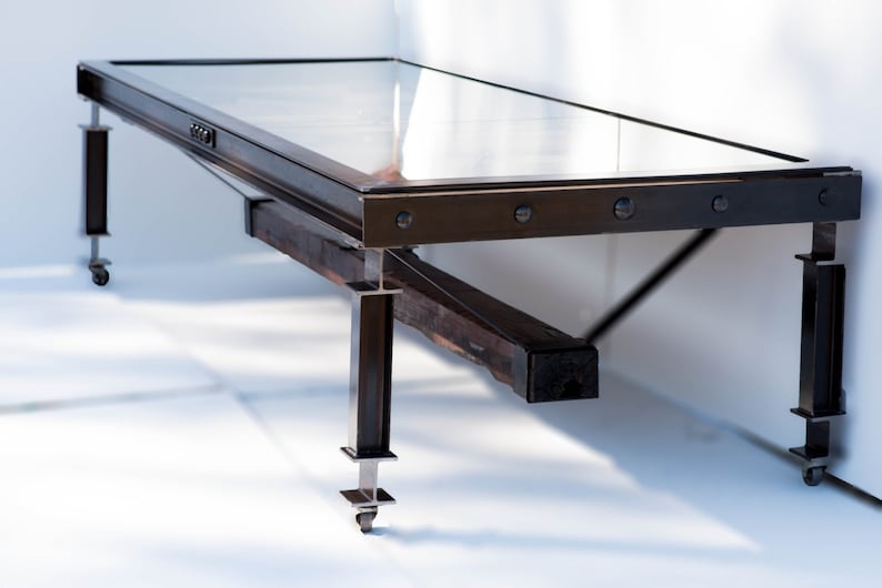 Industrial Conference Table Rustic Conference Table Office | Etsy