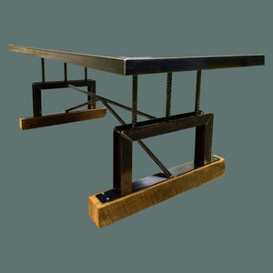 EPOXY TABLE| Industrial Furniture| Modern Bar Table| Rebar Steel Dining ...