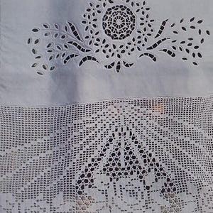 Greek Cutwork & Filet Crochet Curtain Pattern - Digital PDF ...