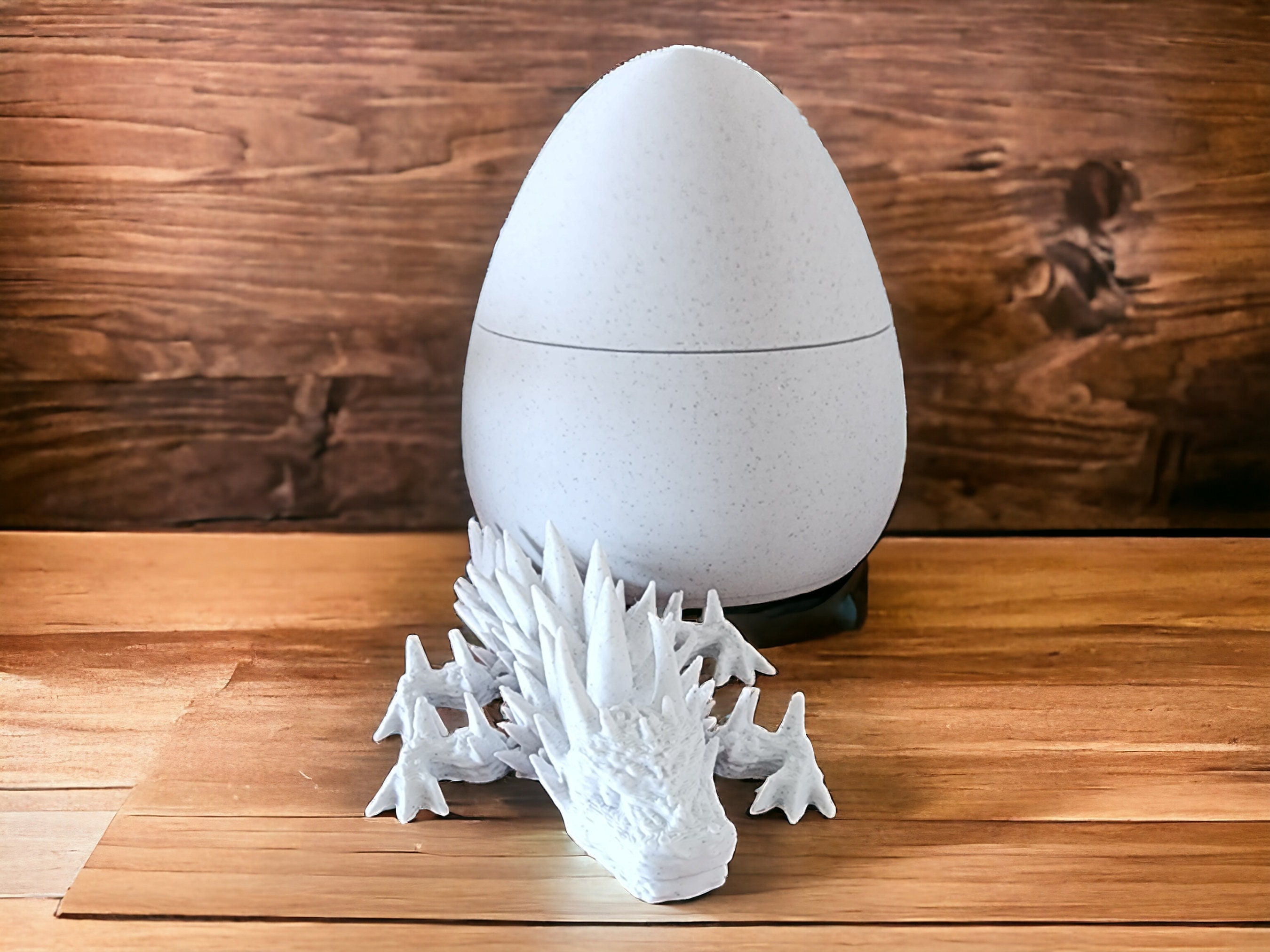 3d Printed Articulated Dragon, Screw Top Dragon Egg - Etsy