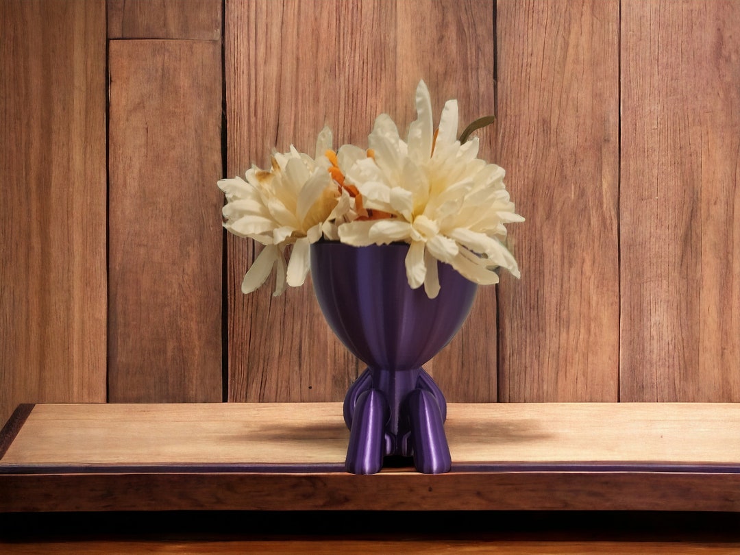 Adorable 3D Printed Self-watering Flower Pots Perfect for Plant Lovers ...