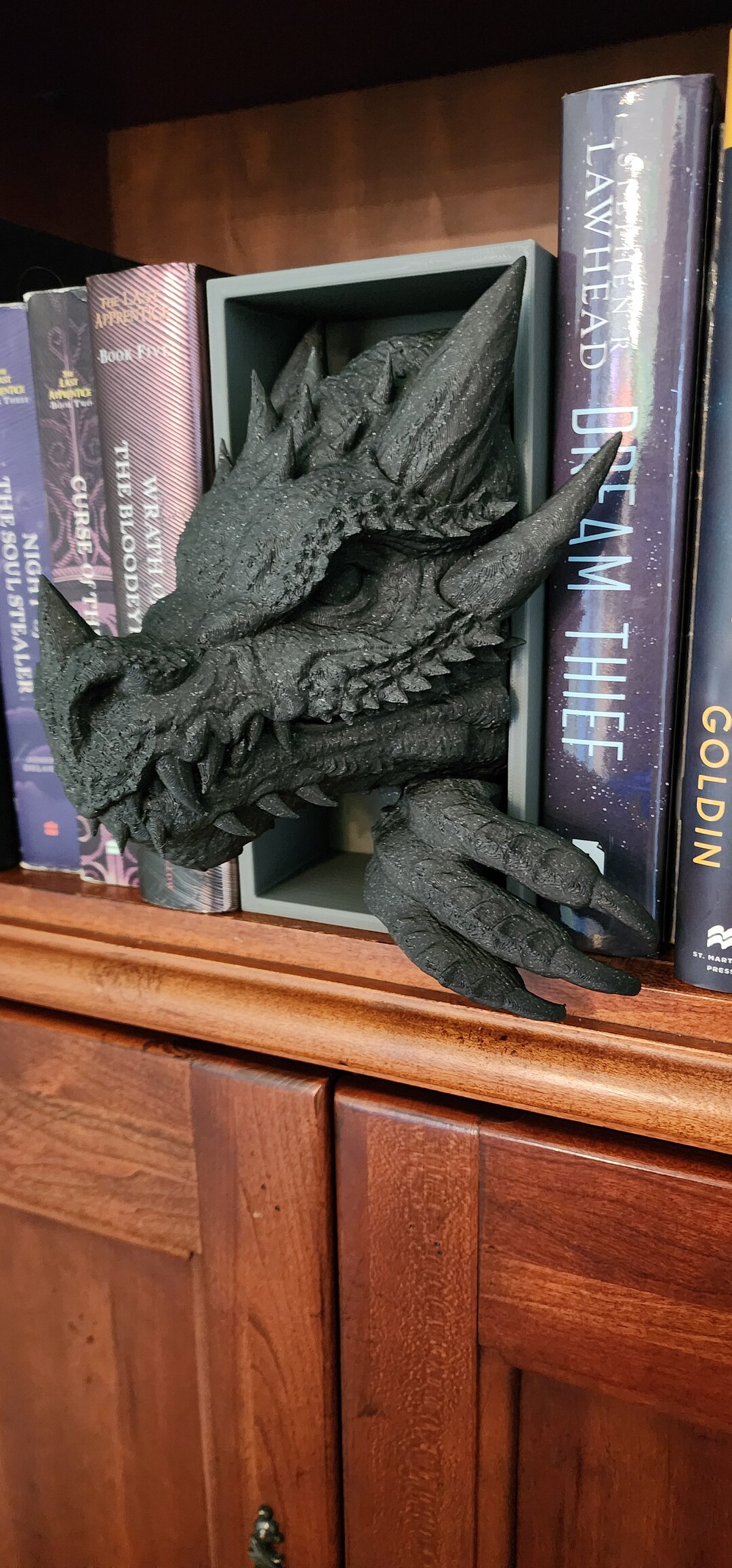 Dragon's Lair Book Nook 3d-printed - Etsy