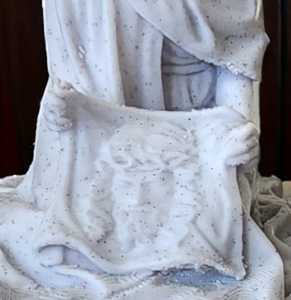 Saint Veronica Statue Sacred Face of Jesus - Etsy