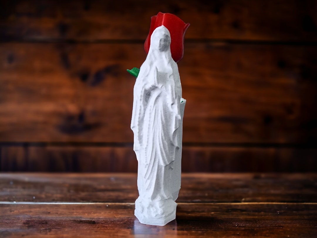 Our Lady of Lourdes 3d-printed Flower Pot - Etsy