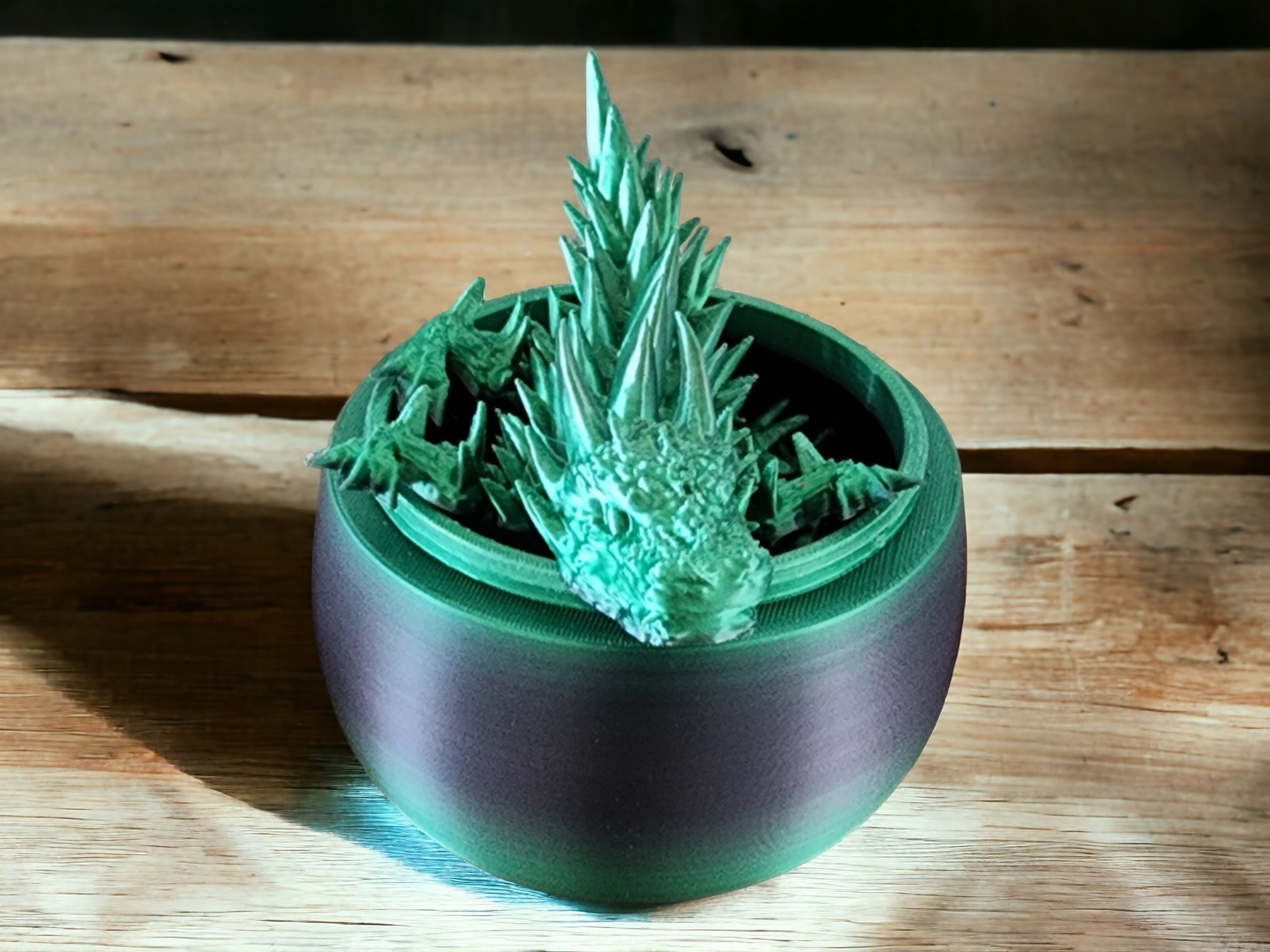 3d Printed Articulated Dragon, Screw Top Dragon Egg - Etsy