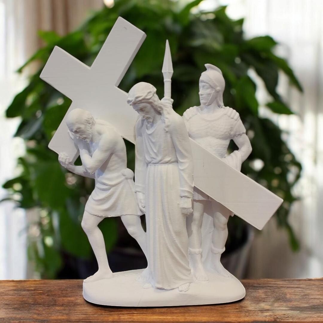 5th Station of the Cross - 3d-printed Statue - Etsy