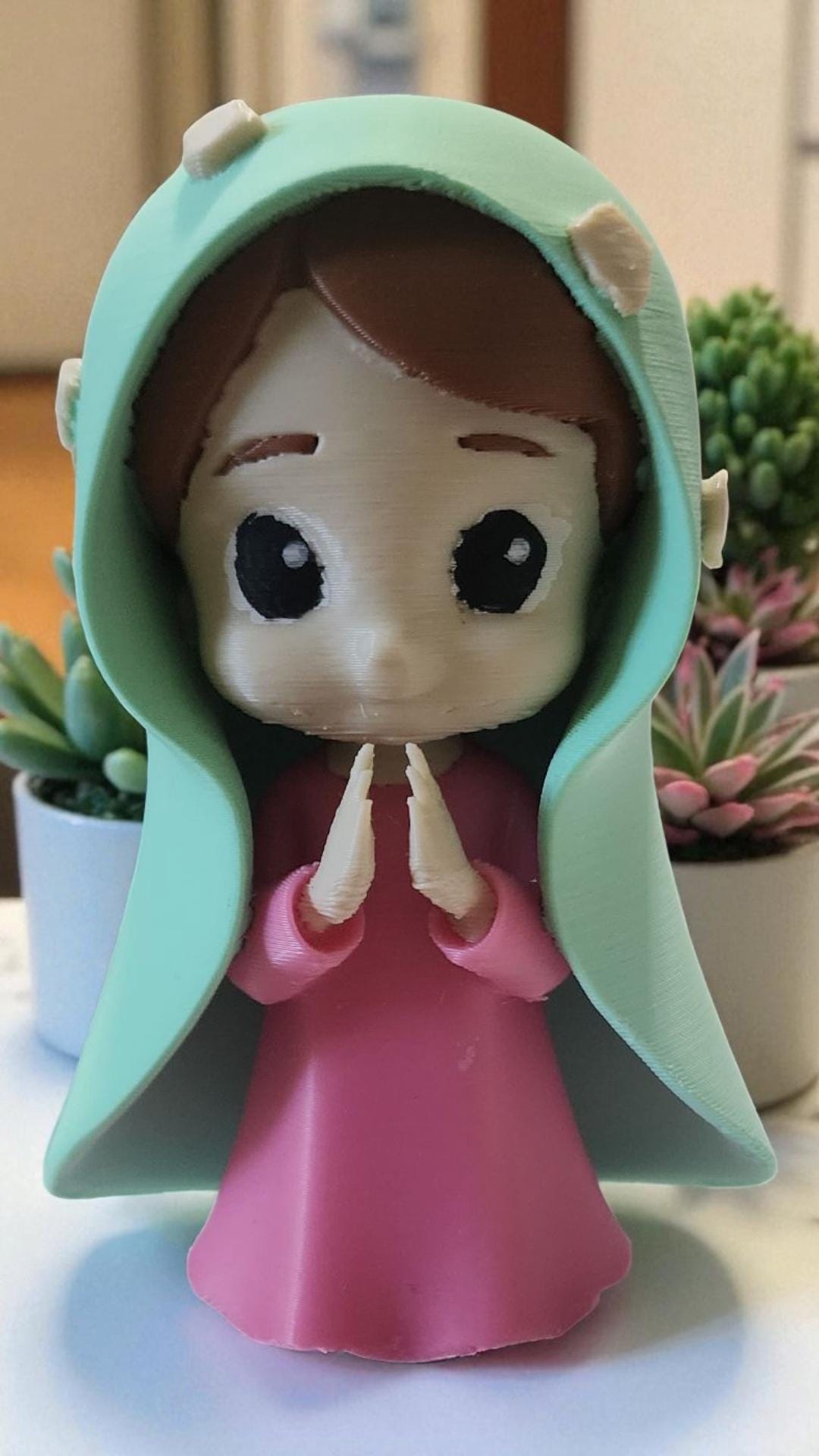 Chibi Our Lady of Guadalupe Statue - Etsy