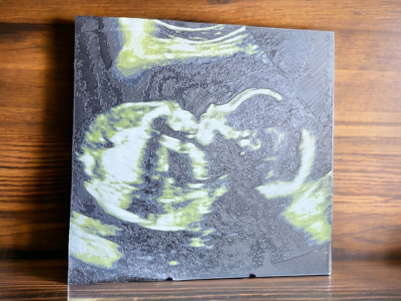 3d Printed Ultrasound Painting - Etsy