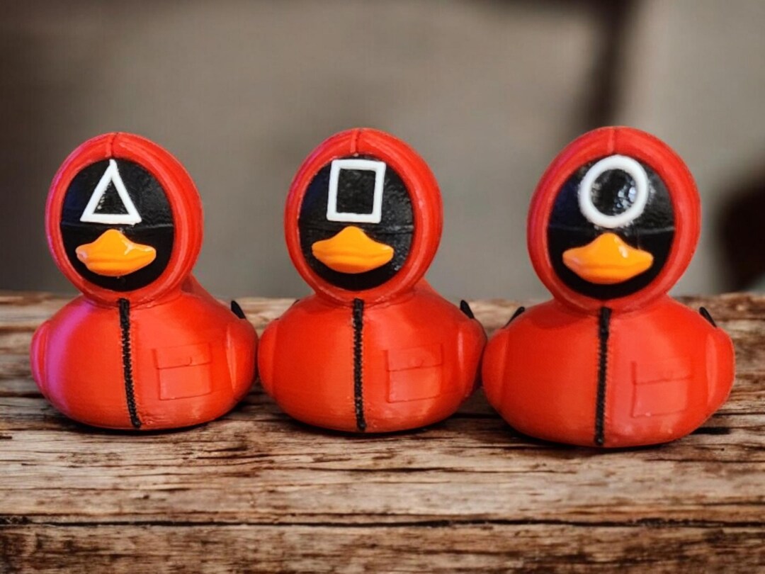3d-printed Squid Game Ducks - Etsy