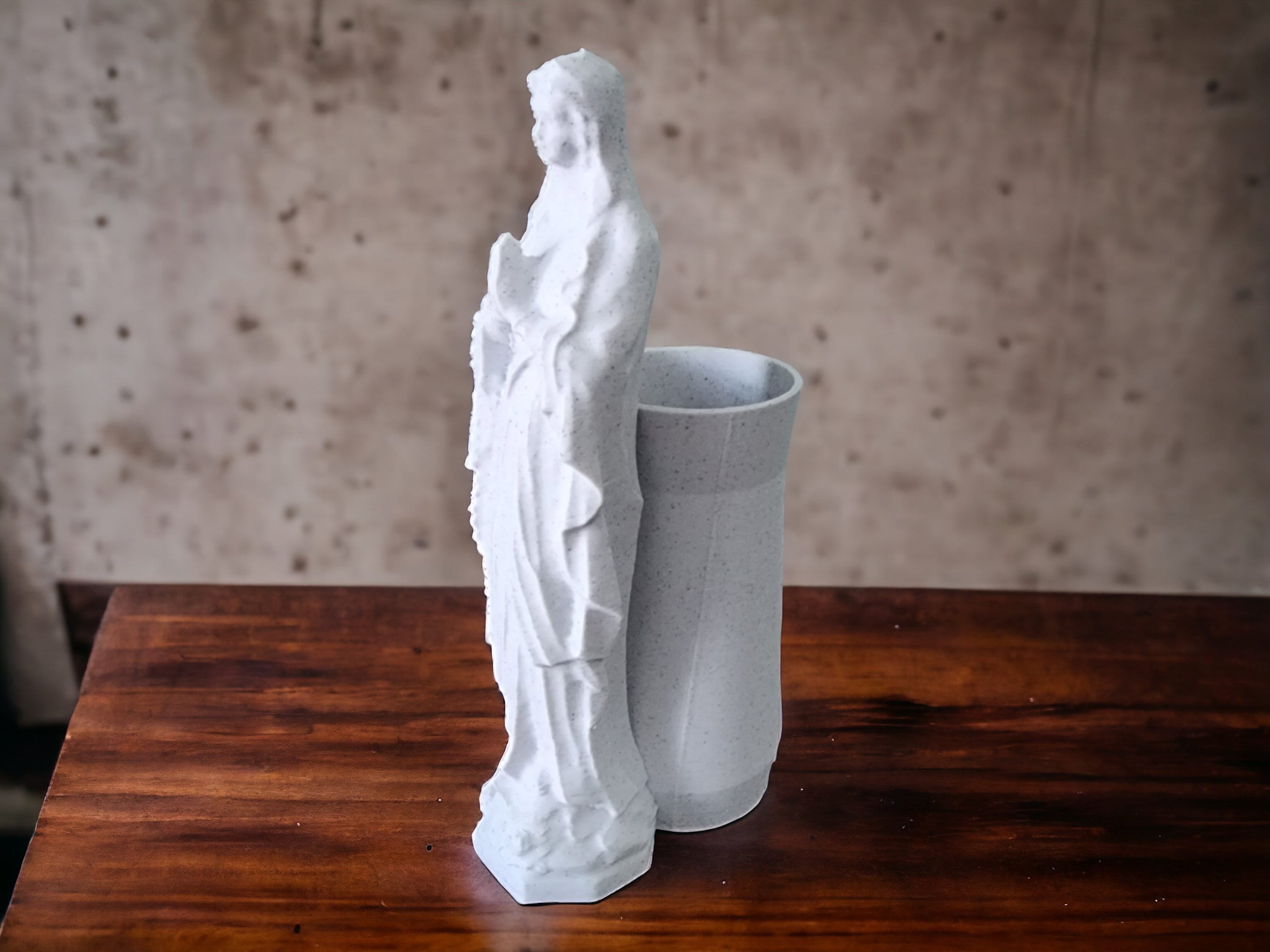 Our Lady of Lourdes 3d-printed Flower Pot - Etsy