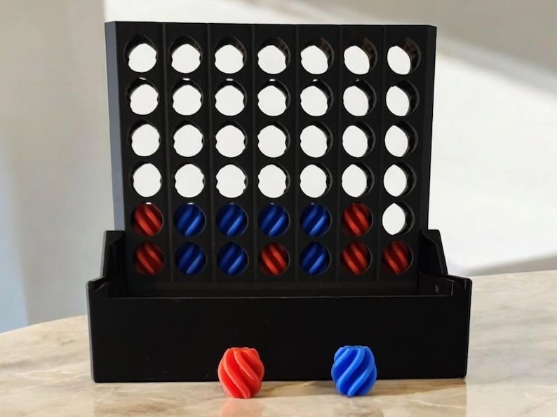 Four-in-a-row Game Board - Etsy