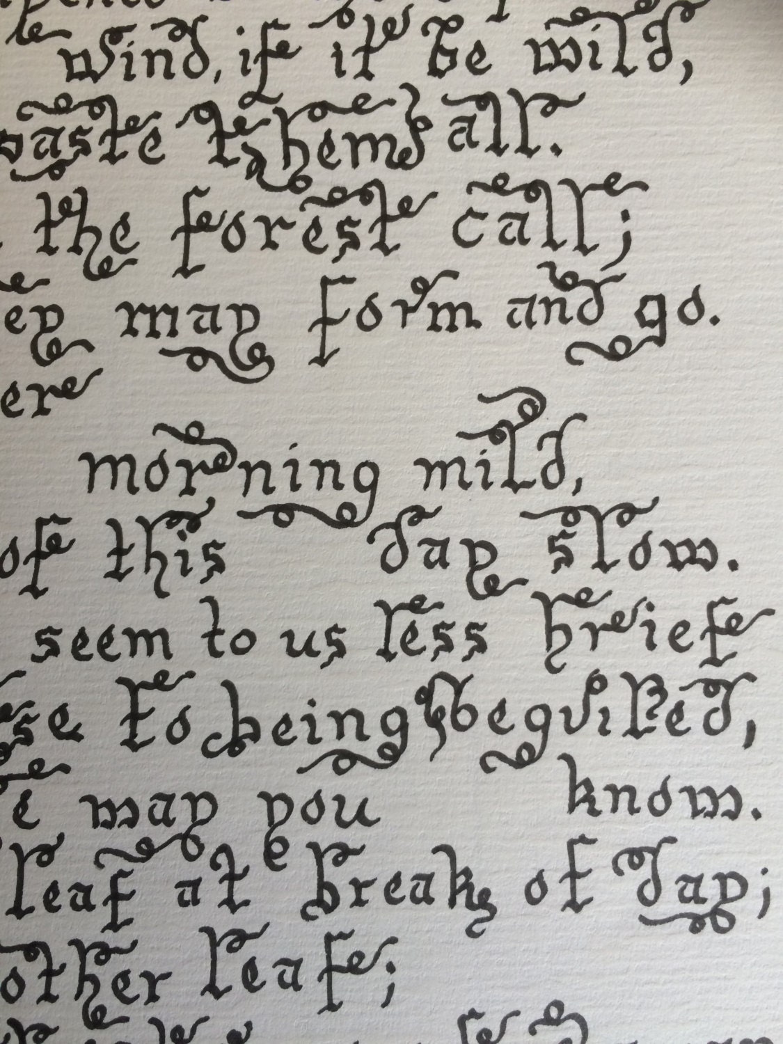 OCTOBER by Robert Frost//calligraphy//poem/ Seasonal/love - Etsy Canada