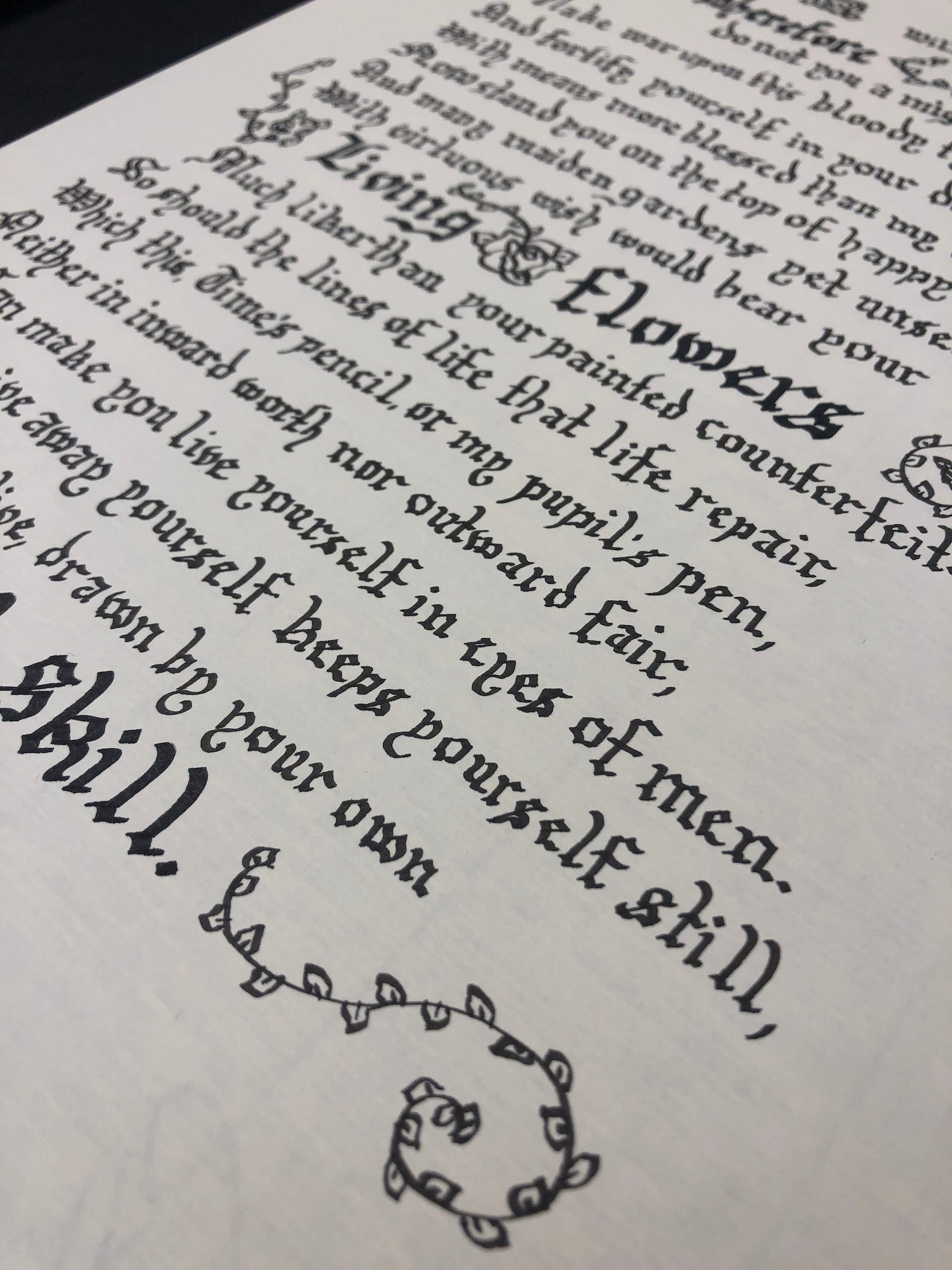 Sonnet XVI 16 by William Shakespeare//handwritten | Etsy