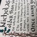 Nicholas Was.../neil Gaiman Short Story Art/celtic Calligraphy - Etsy