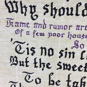 Excerpt of Ben Jonson's Song to Celia From His Play "volpone ...