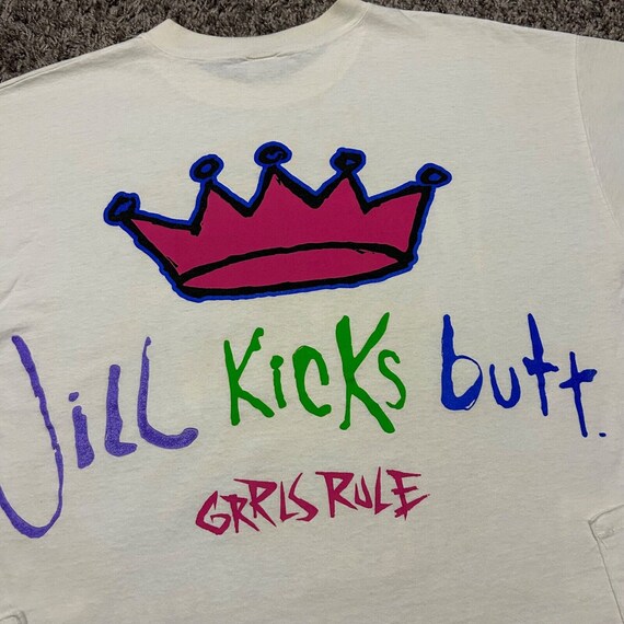 Vintage Girls Rule Shirt Jack And Jill 80s 90s Graphic Gem