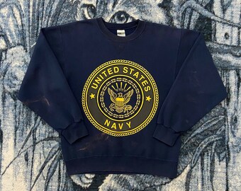 Us Navy Sweatshirt | Etsy