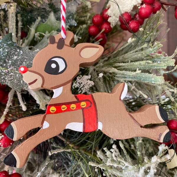 Flying Reindeer - Etsy
