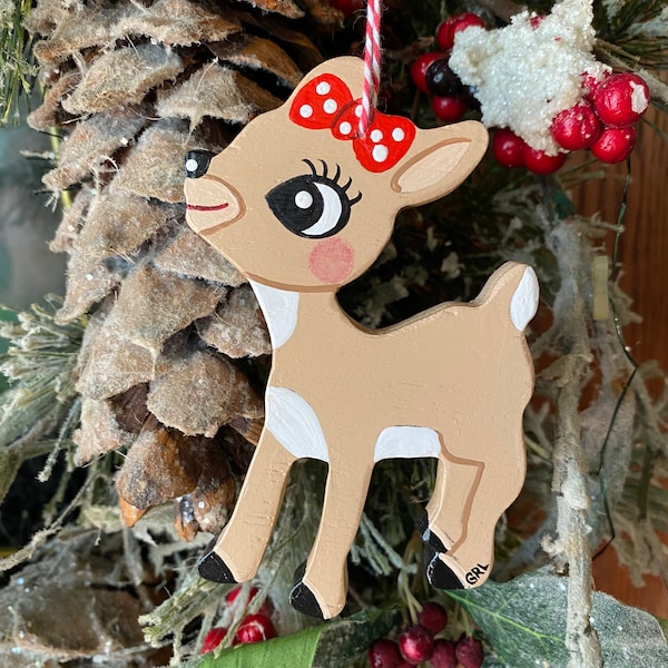 Clarice Reindeer - Etsy