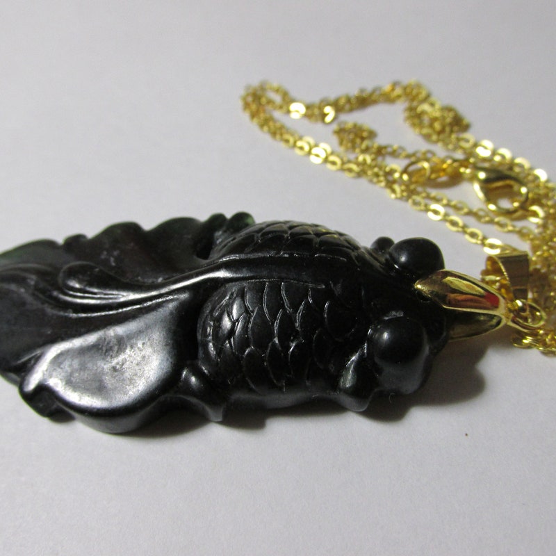Jade Goldfish - Etsy