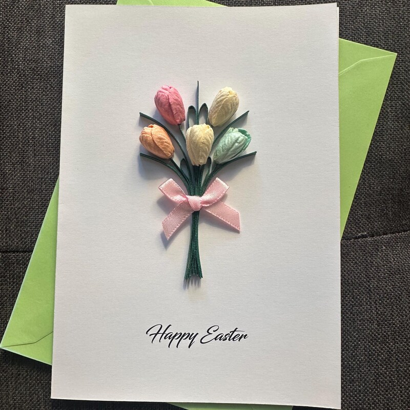 Handmade Easter Card - Etsy