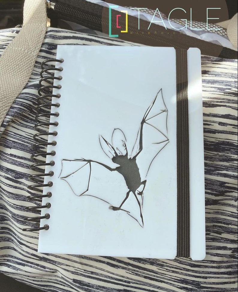 Acrylic Notebook Book Journal Laser Cut Personalized Notebook Journal ...