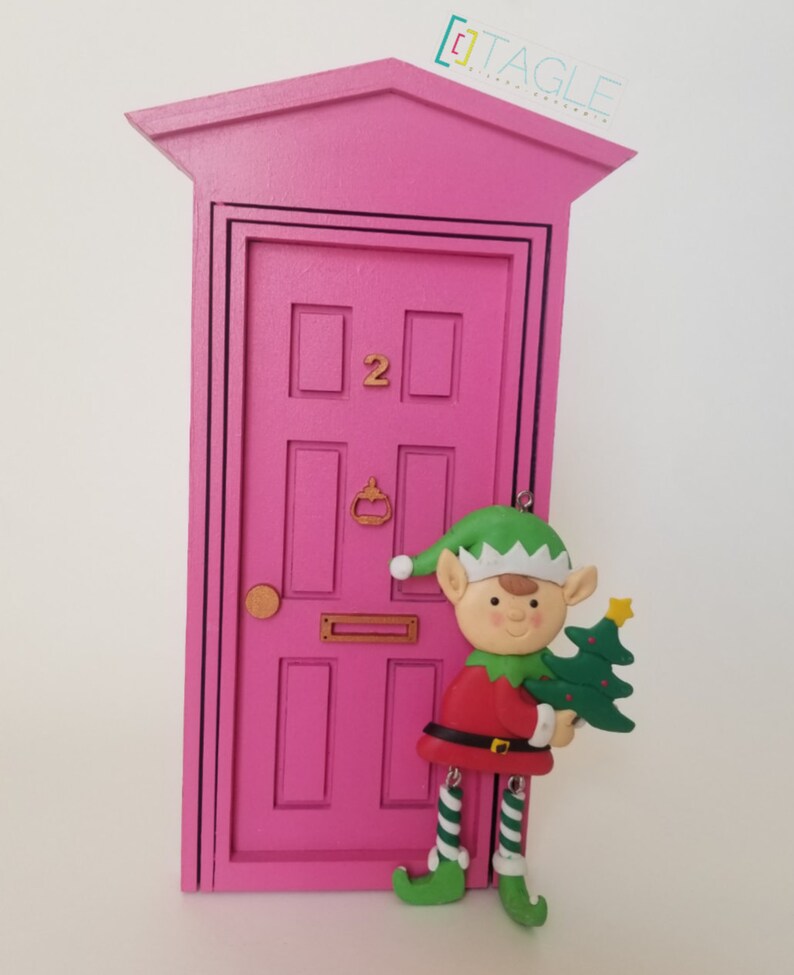 Tooth Fairy Door,personalized Pink Fairy Tiny Wooden Door, Elf on the ...