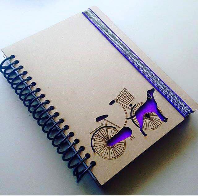 Dog Journal Wood Journal Dog Lovers Diary Notebook Sketch New Writing ...