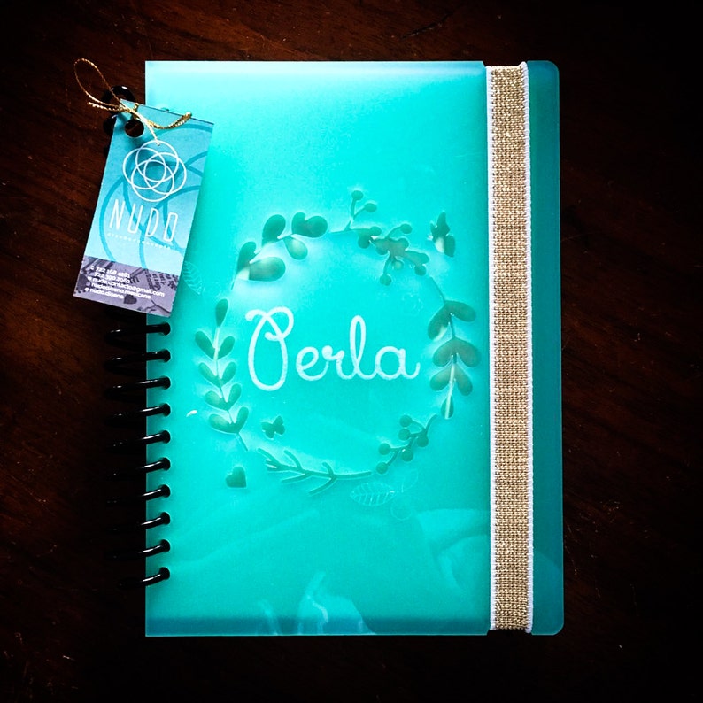 Acrylic notebook Book journal laser cut personalized notebook | Etsy