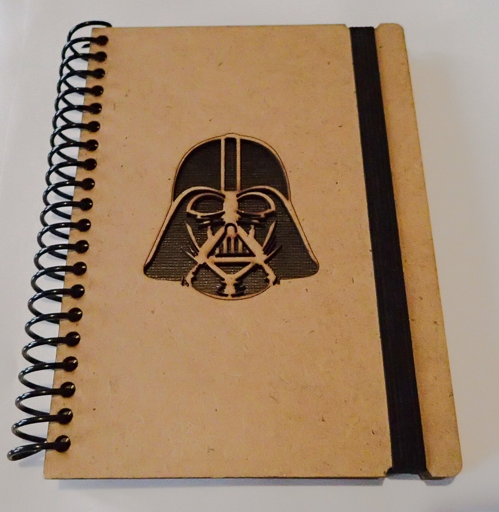 Stars Wars, Wooden Notebook, Darth Vader Notebook,custom Notebook ...