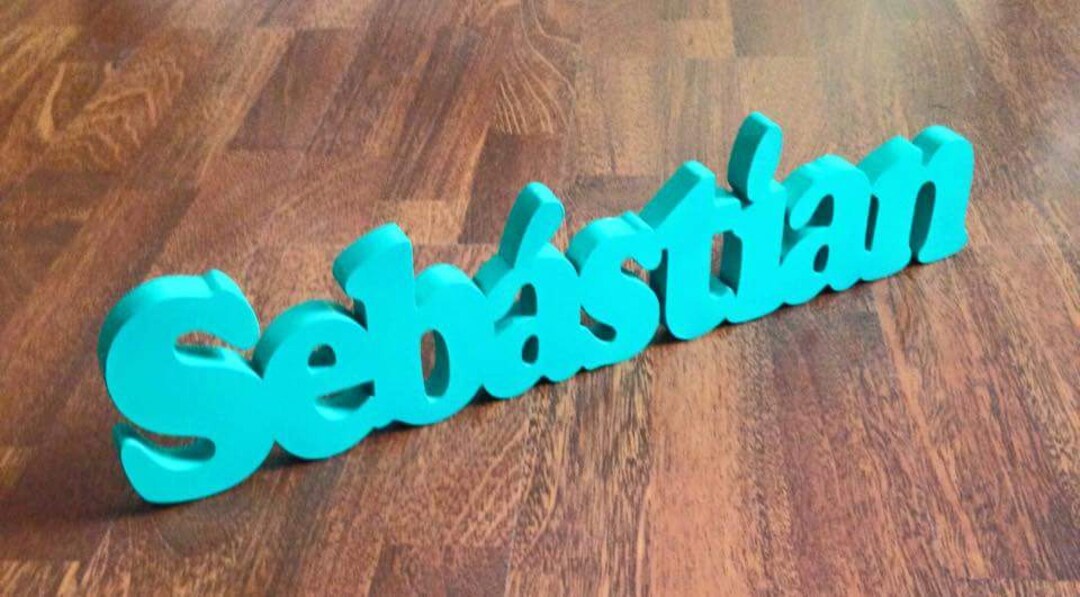 Wood Name Sign, Shelf Display, Name Art, Wooden Name, Kid's Room ...