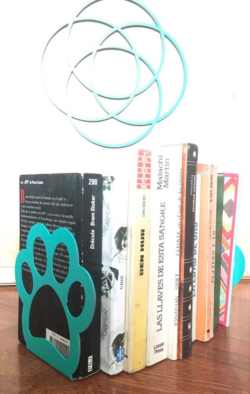 Book Ends, Metal Book Ends, Laser Cut Bookends, Bookends, Library ...