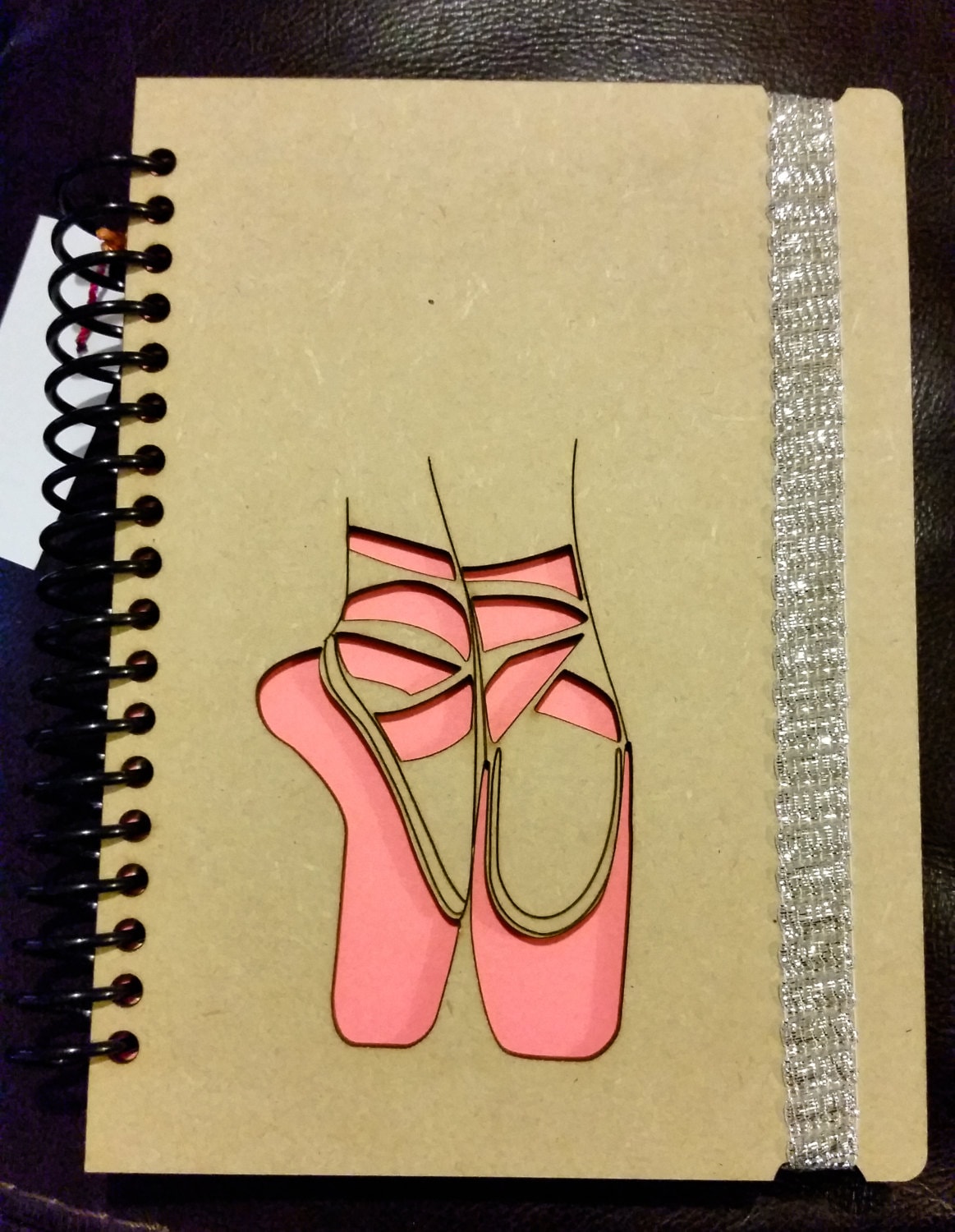 Ballet Shoes, Ballerina Notebook Gift Dance Recital Gift Mini Notebook ...