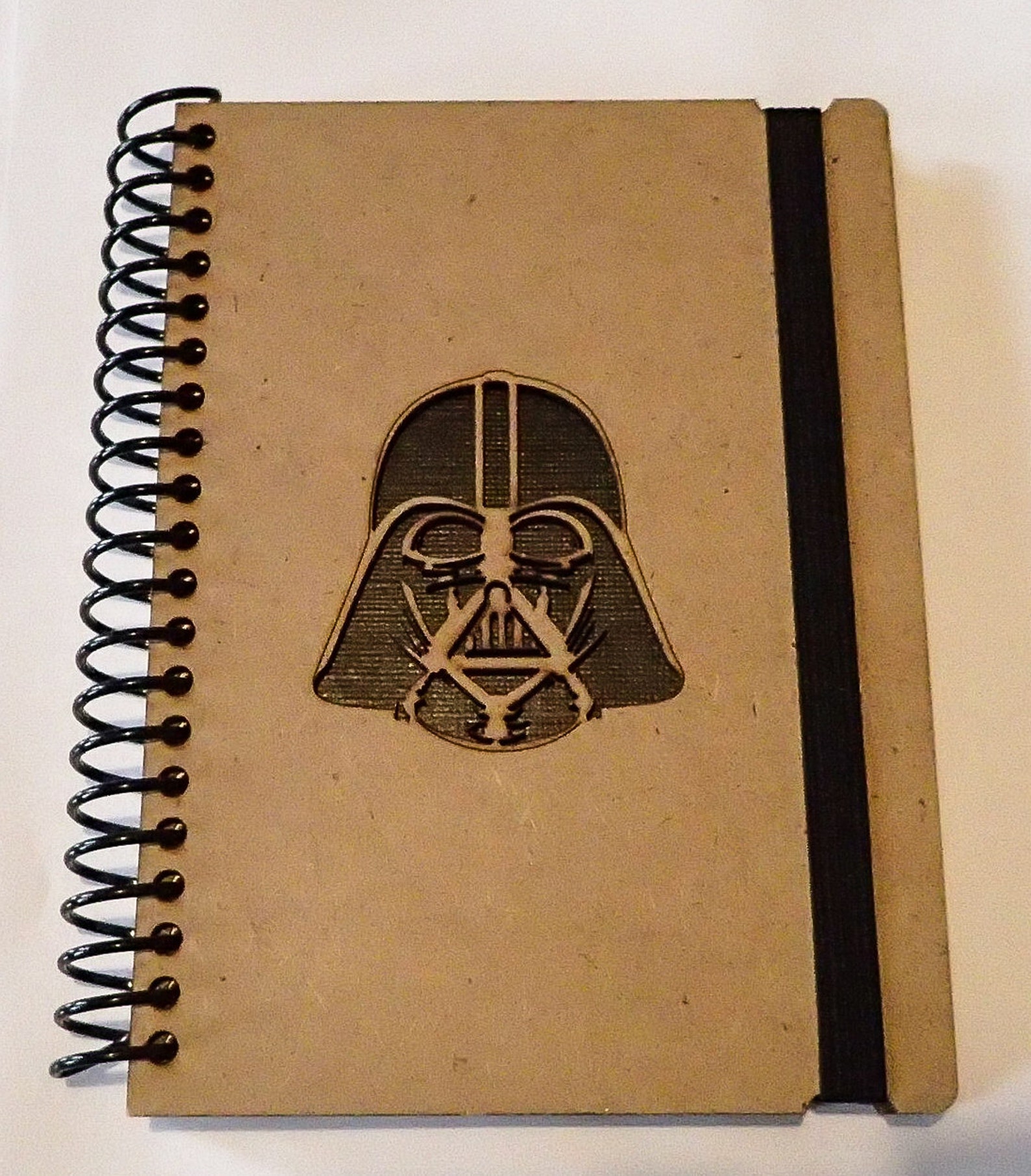 Stars Wars, Wooden Notebook, Darth Vader Notebook,custom Notebook ...