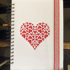 Acrylic Notebook Book Journal Laser Cut Personalized Notebook Journal ...