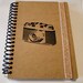 Camera Notebook Wooden Notebook Personalized Notebook - Etsy