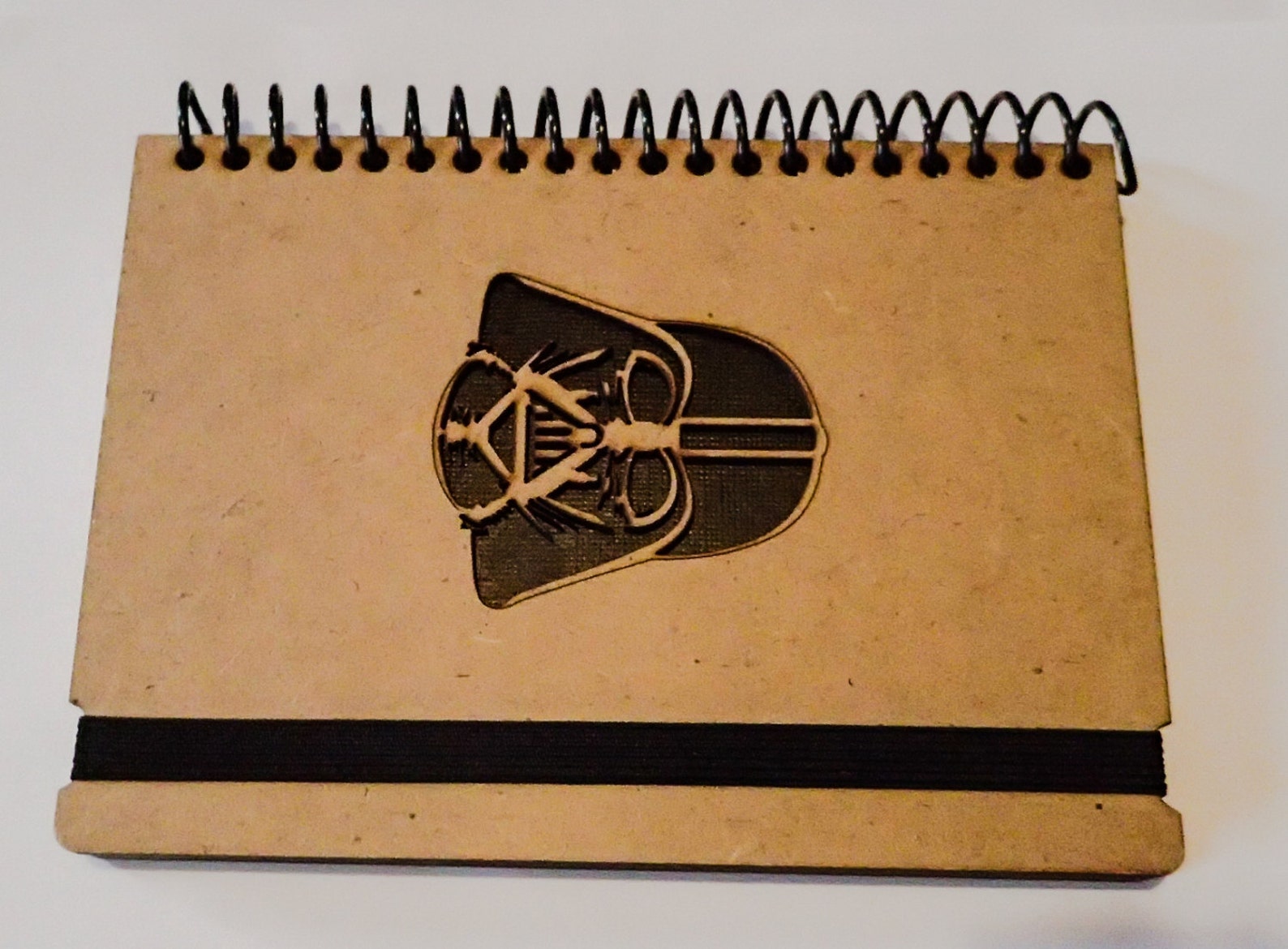 Stars Wars Wooden Notebook Darth Vader Notebookcustom - Etsy
