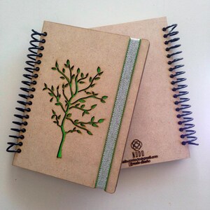 Tree Notebook, Tree Journal, Sketchbook, Writing Journal, Spiral ...