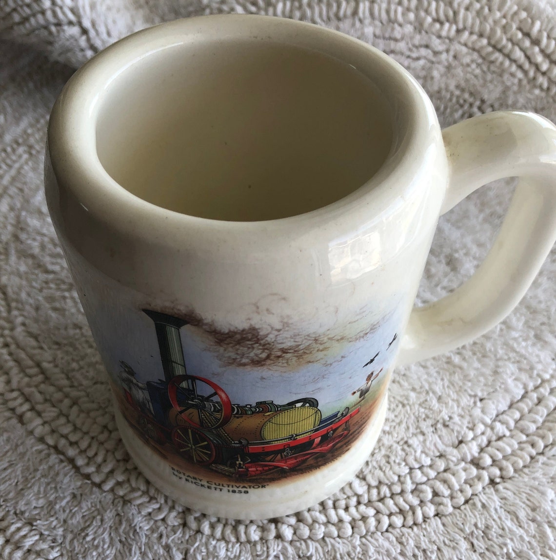 Rotary Cultivator Heavy Beer Stein/mug Old - Etsy