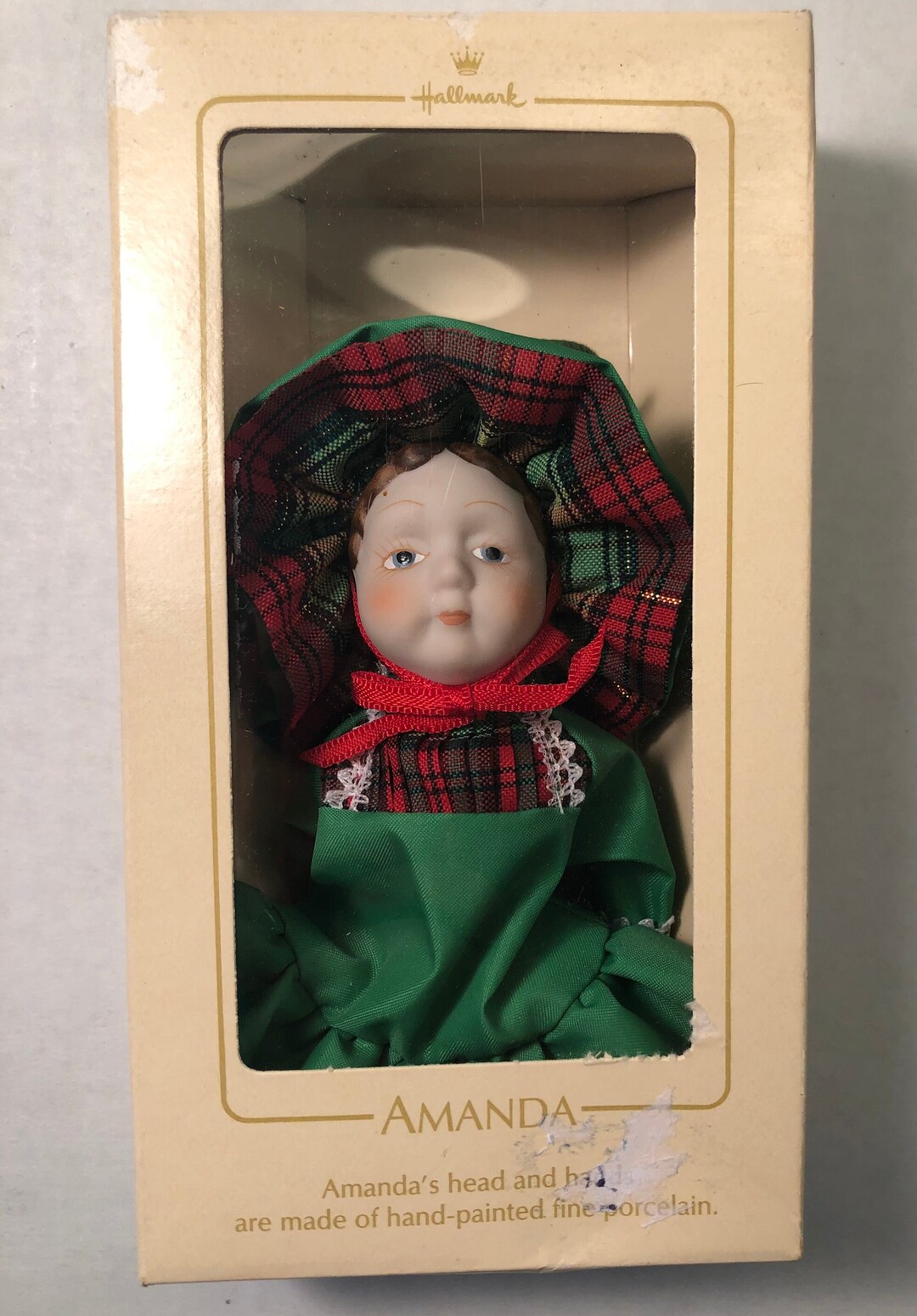 Hallmark Keepsake Amanda Porcelain Girl Ornament - Etsy