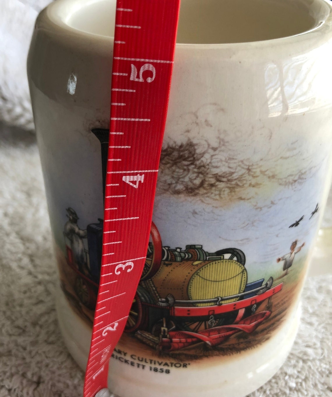 Rotary Cultivator Heavy Beer Stein/mug Old - Etsy