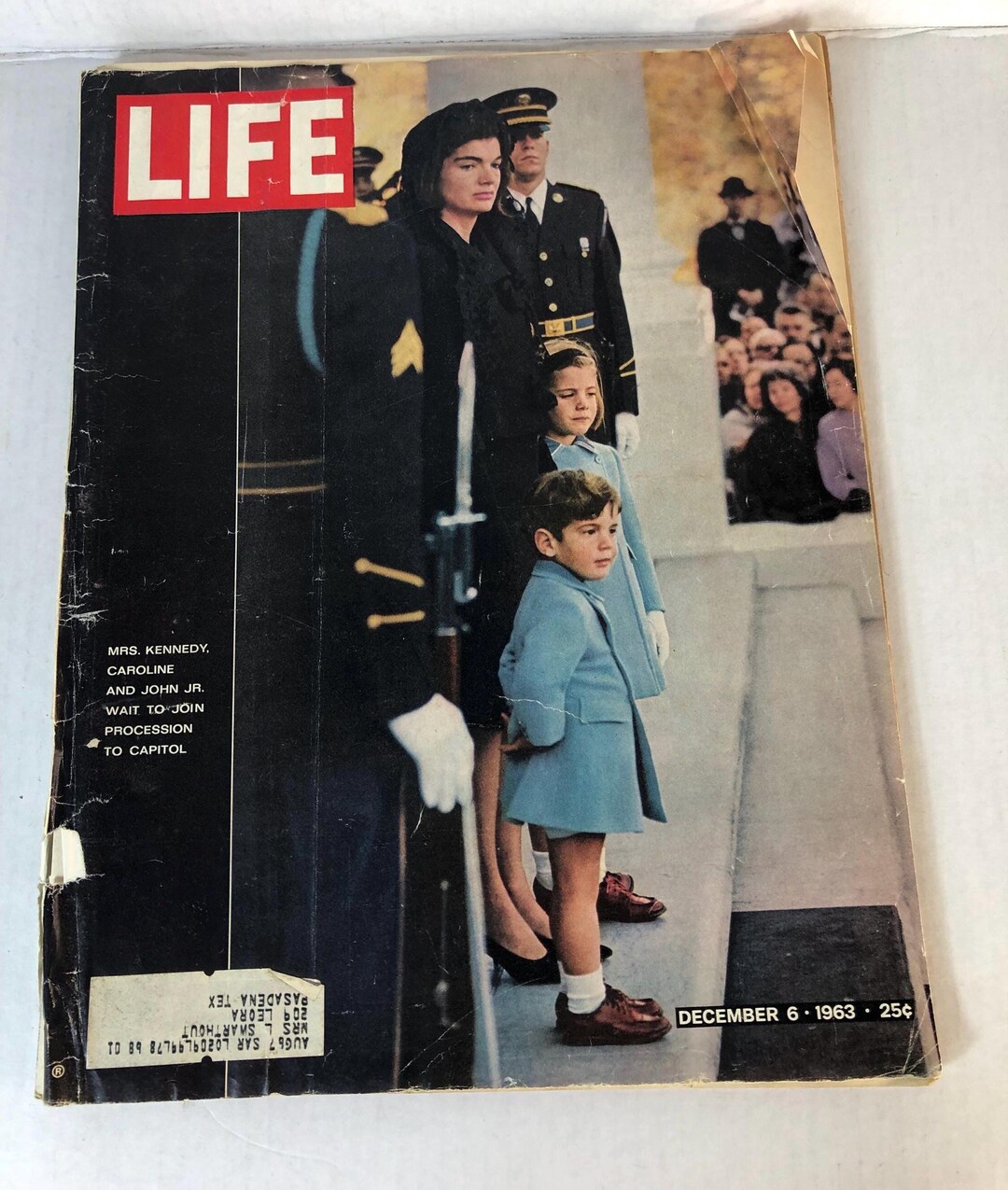 Life Magazine December 6, 1963 John F Kennedy Funeral Memorial - Etsy