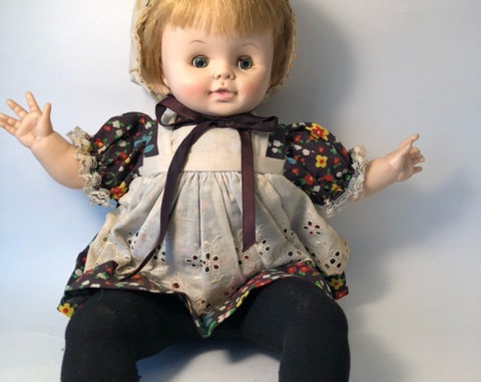 Effanbee 1970 Baby Doll in Bonnet - Etsy
